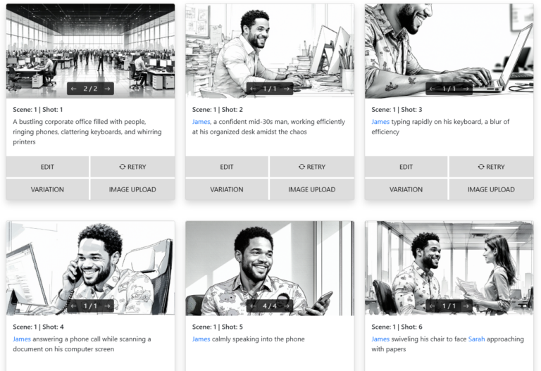 Storyboarder.ai – Revolutionize Your Storyboarding Process
